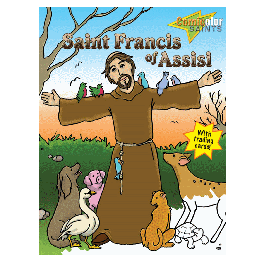 St Francis Of Assisi Comic Coloring Book | Pauline Books and Media